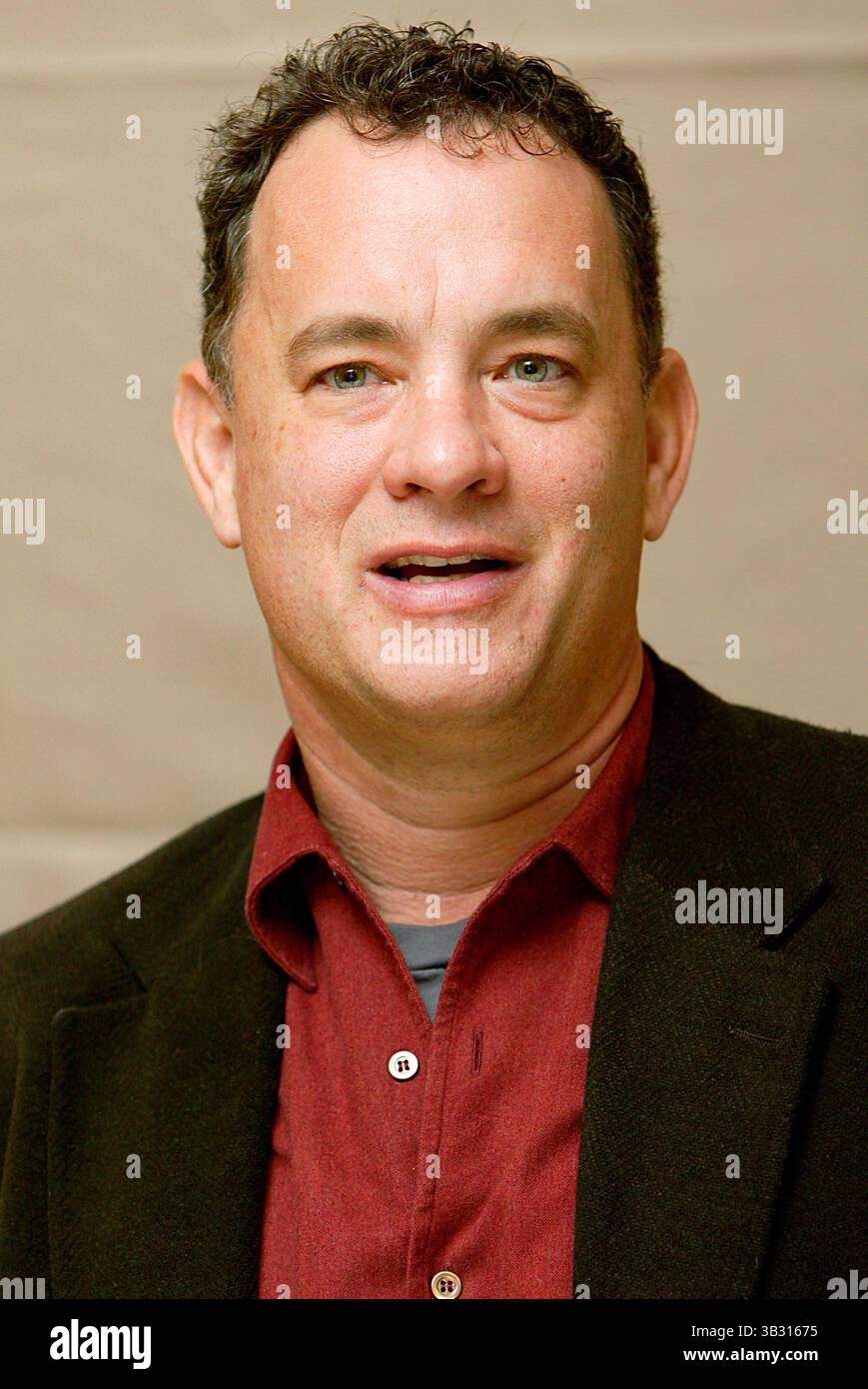 October 28, 2004 - U.S. - Tom Hanks promoting ''The Polar Express'' in ...