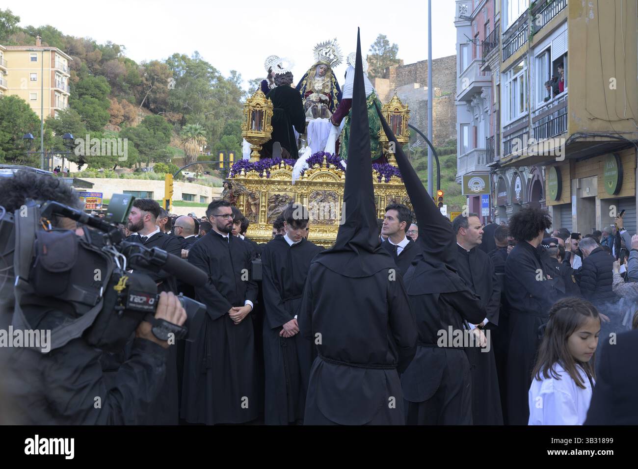 Traditional costumes and protection procession hi-res stock photography ...