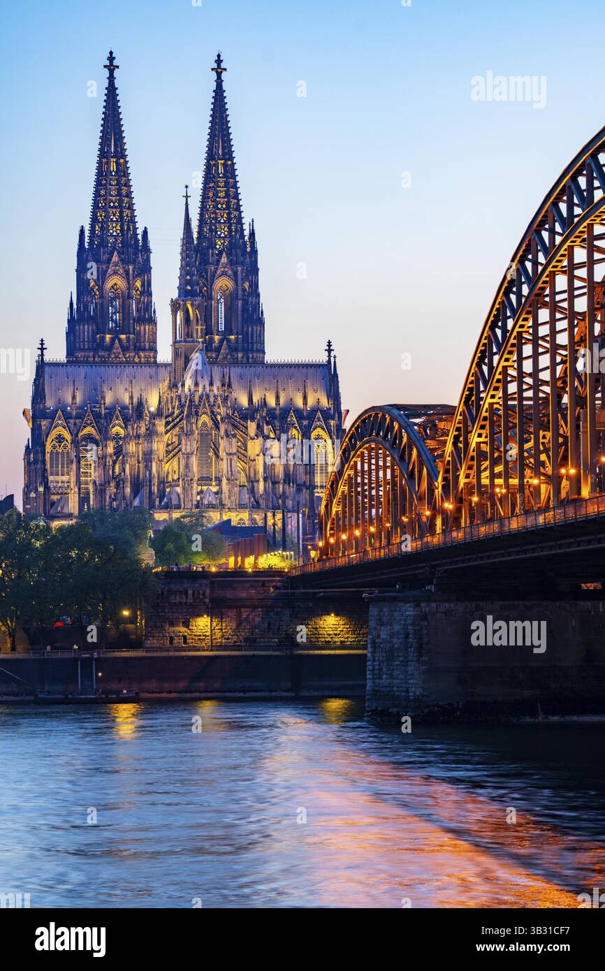 Cologne Cathedral, has been shining in new light since Easter 2025, the ...