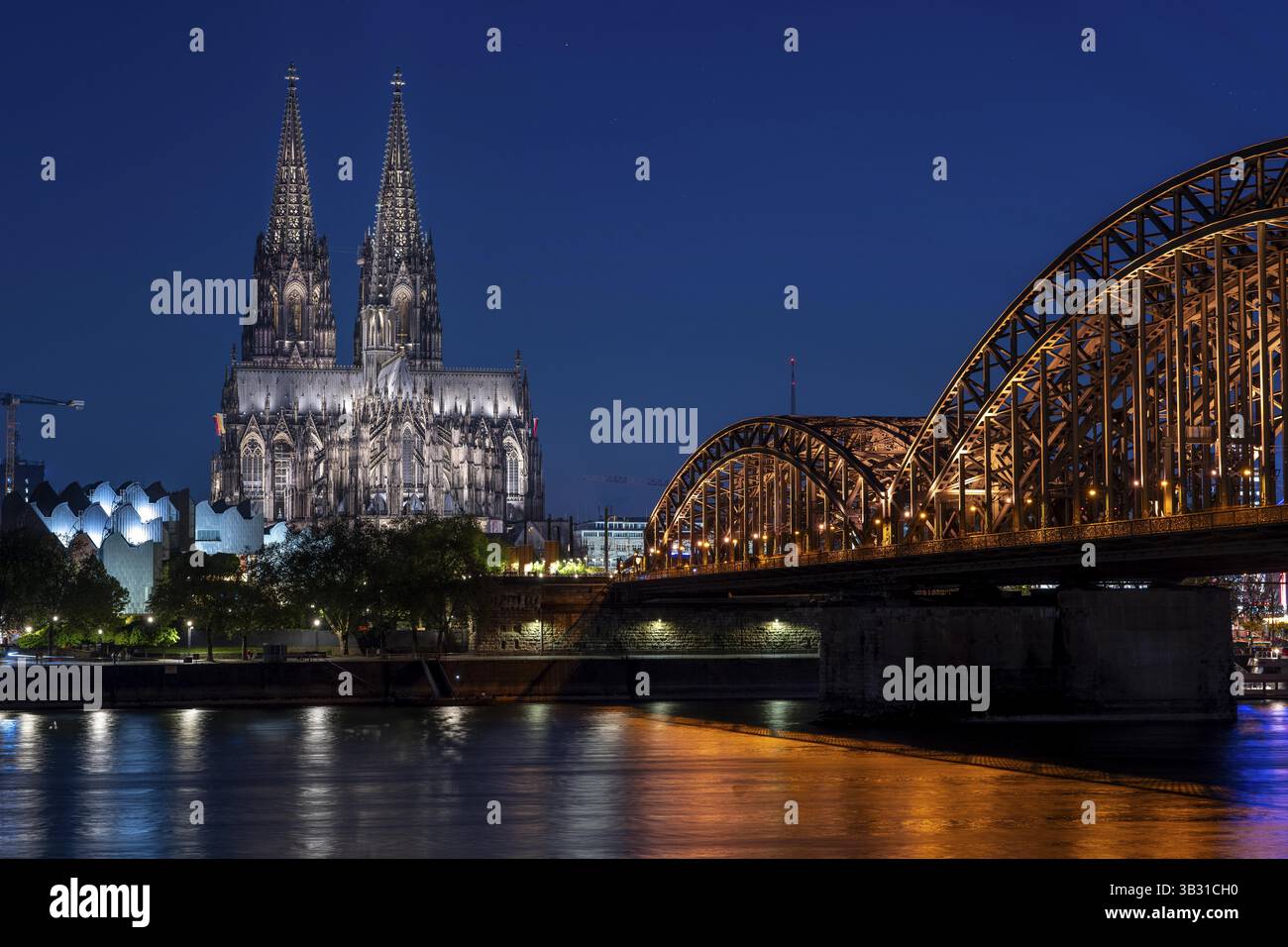 Cologne Cathedral, has been shining in new light since Easter 2025, the ...