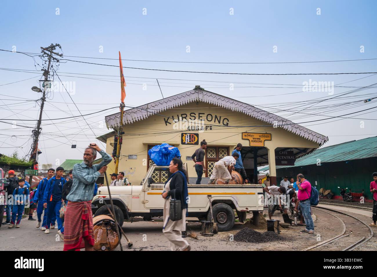 Kurseong,West Bengal,India - 10th August 2023 : Building of Old ...