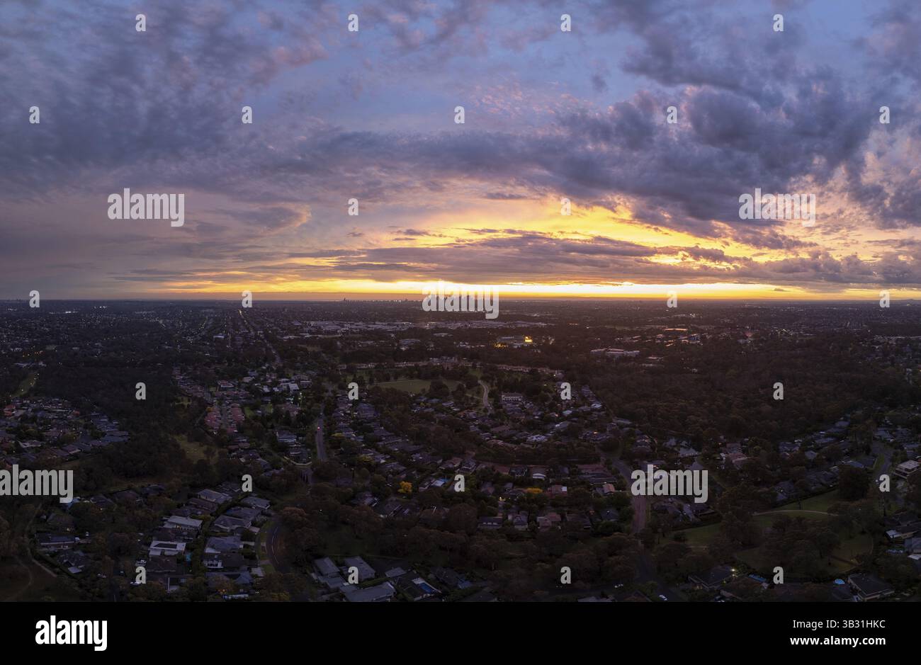 Aerial top view beautiful cbd hi-res stock photography and images - Alamy