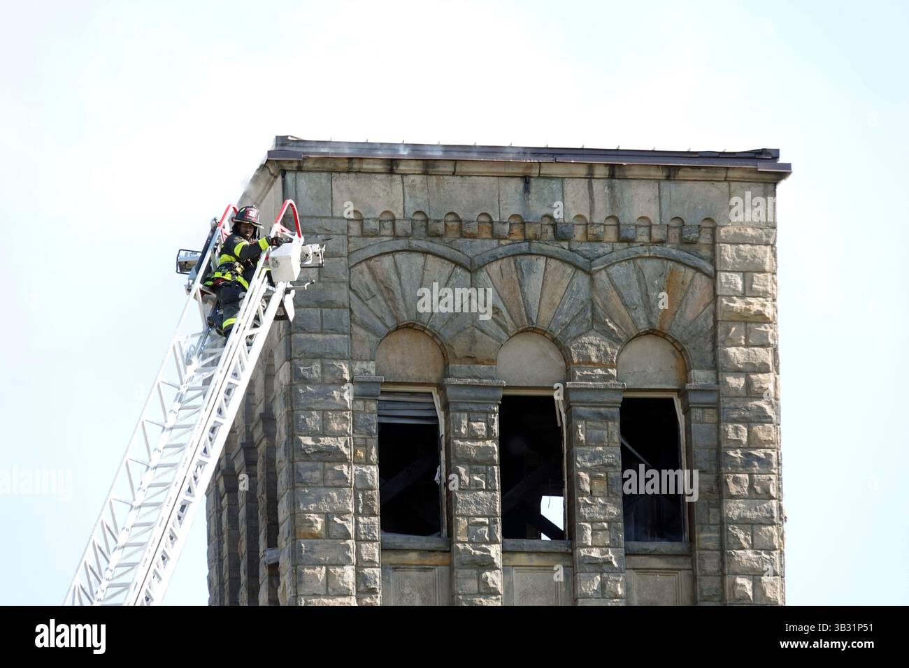 The historic Clayborn Temple, a landmark from the civil rights movement ...