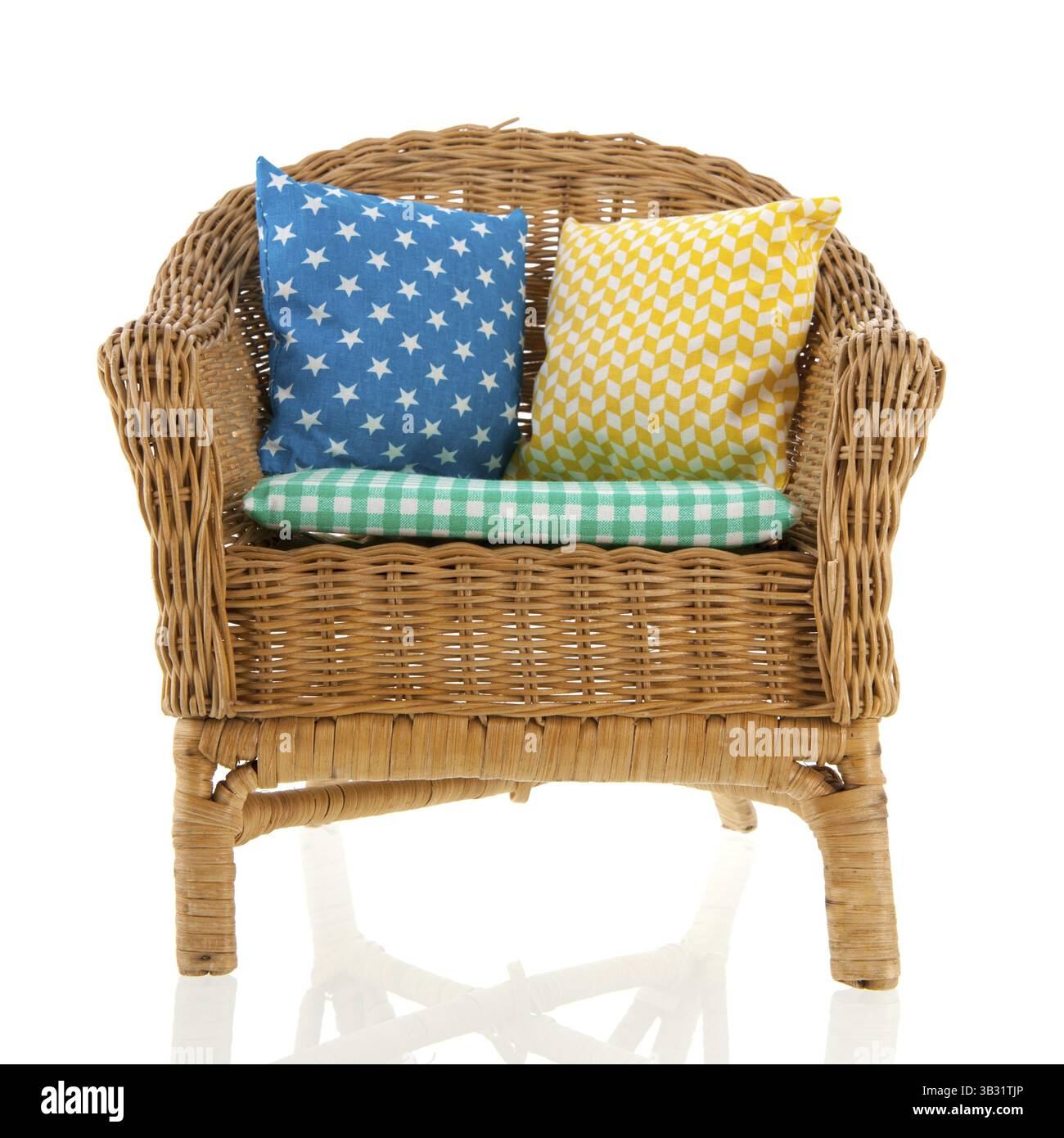 Wicker chairs Cut Out Stock Images & Pictures - Alamy