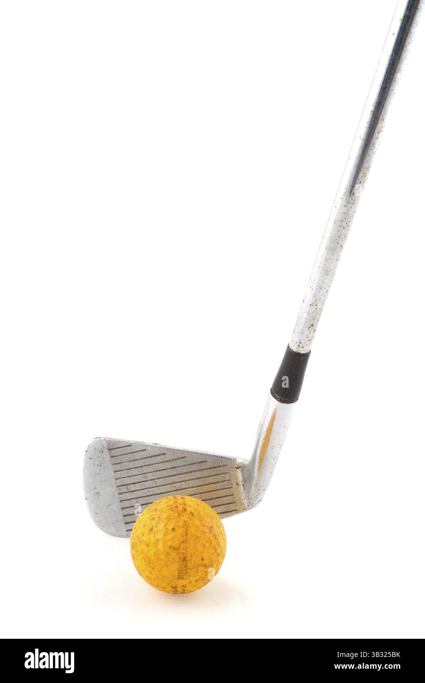 Bright colored golf balls hi-res stock photography and images - Alamy