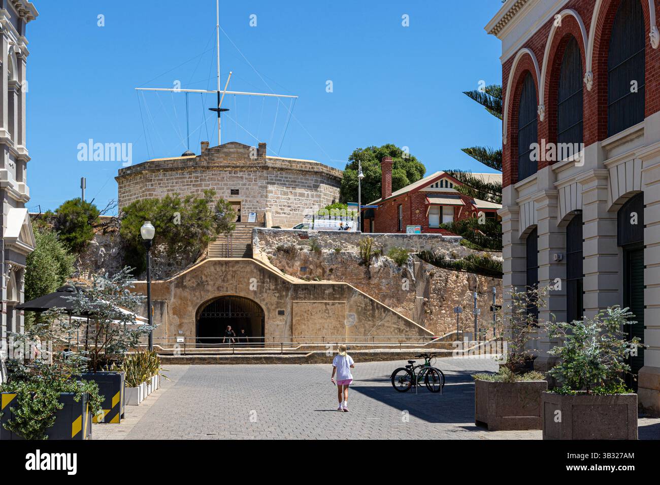 The Old Round House (built in 1830 in the Swan River Colony) at the ...
