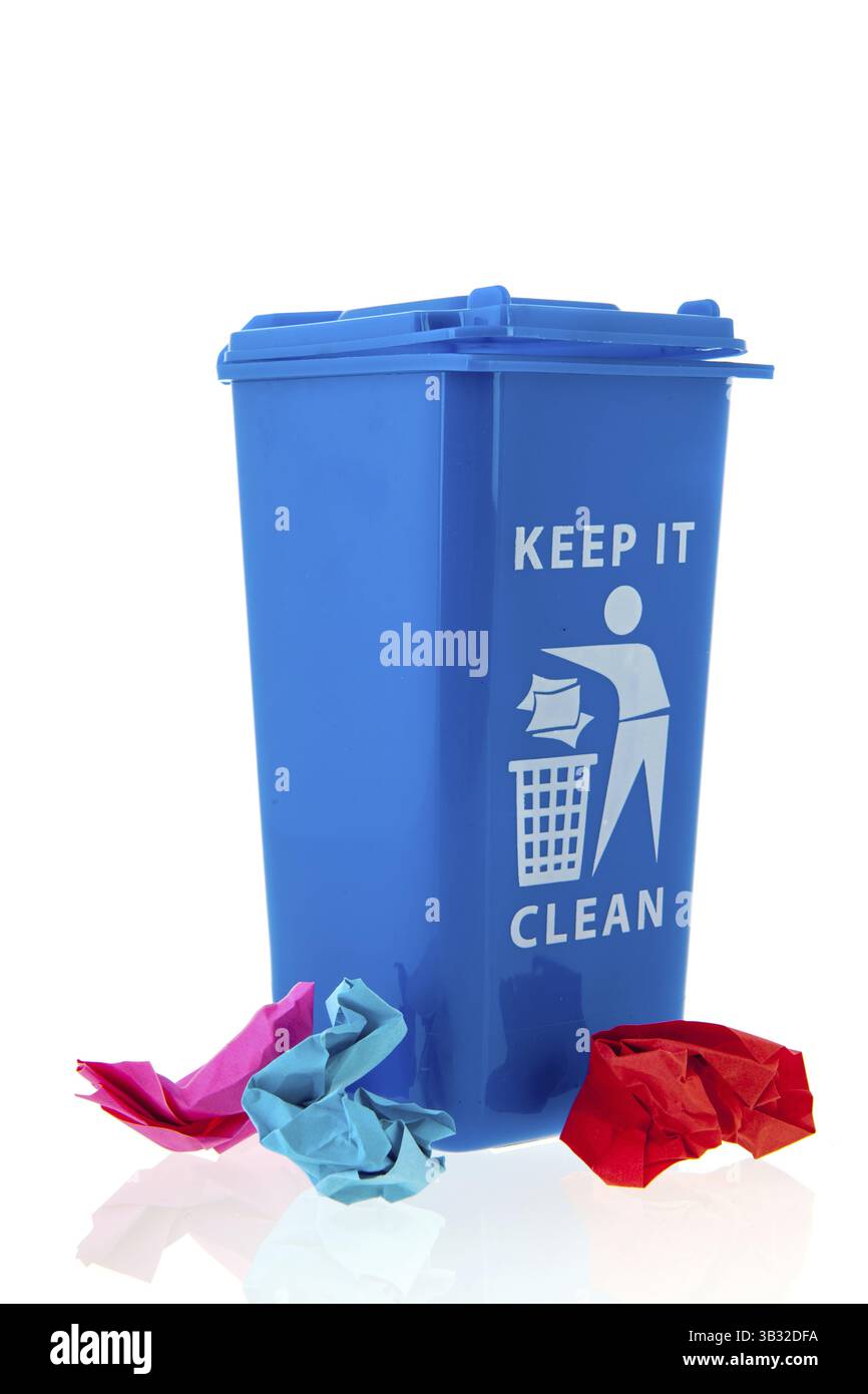 Bright dustbin hi-res stock photography and images - Alamy