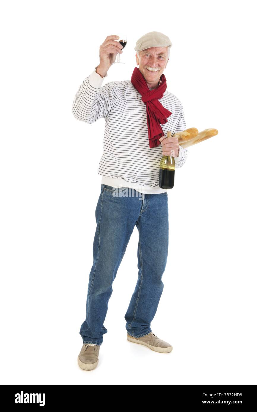 Typical french person Cut Out Stock Images & Pictures - Alamy
