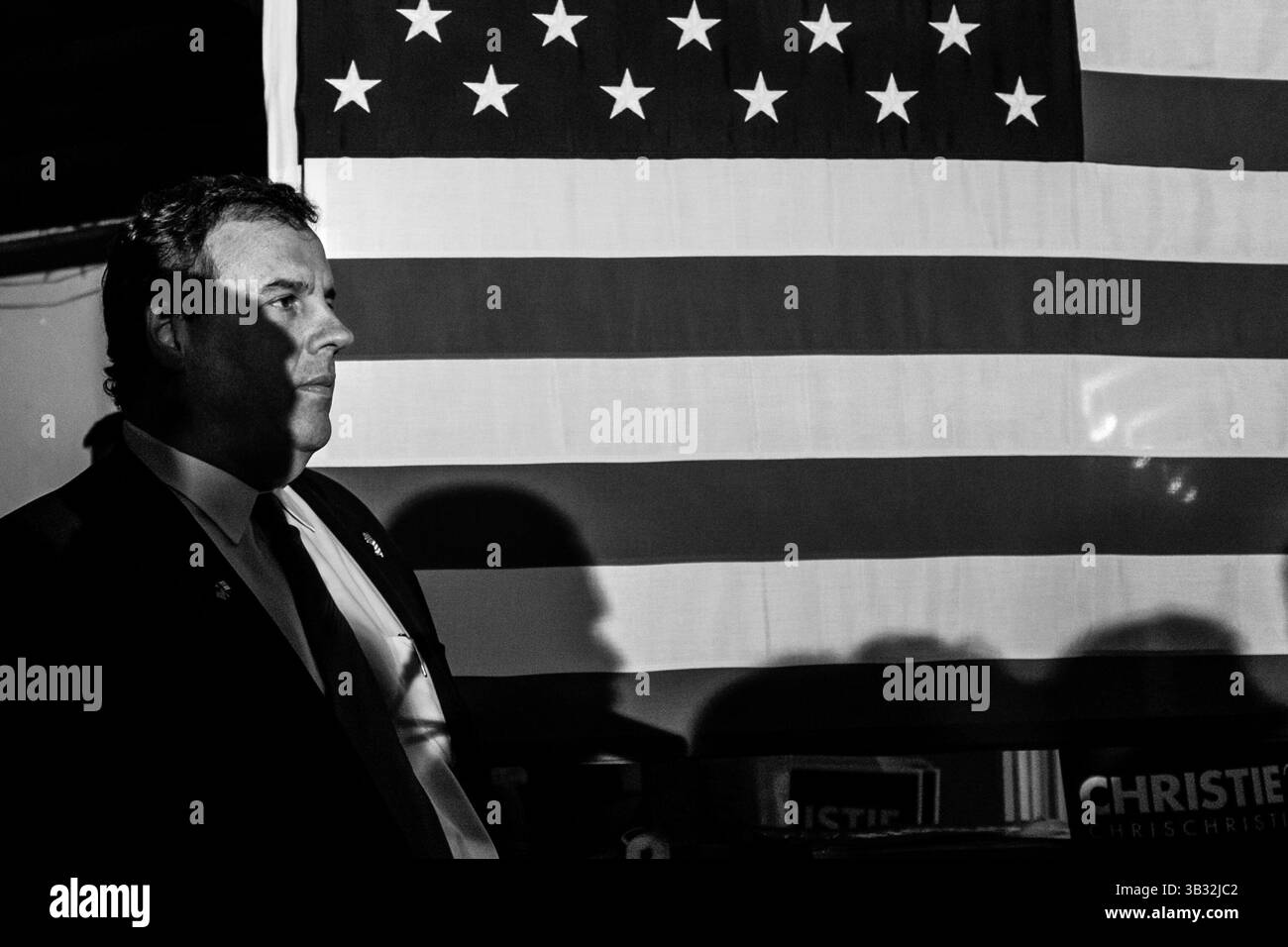 Chris christie Black and White Stock Photos & Images - Alamy