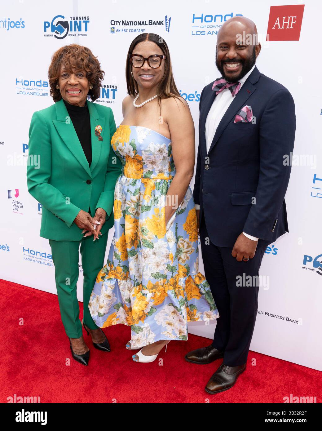 April 27, 2025, Los Angeles, California, USA: Maxine Waters, Michele ...