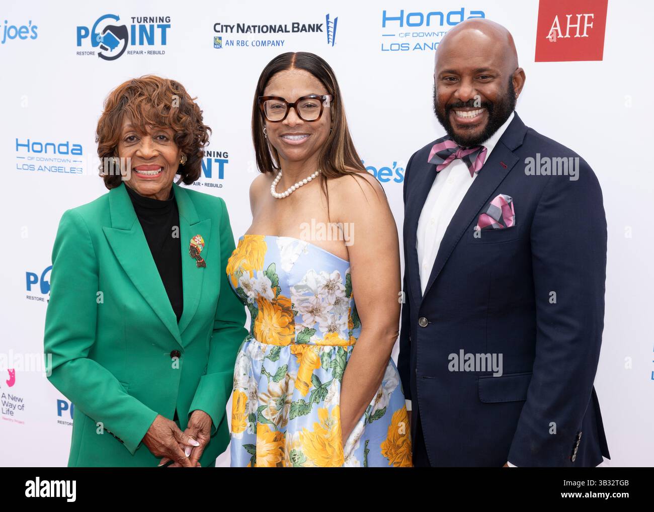 April 27, 2025, Los Angeles, California, USA: Maxine Waters, Michele ...