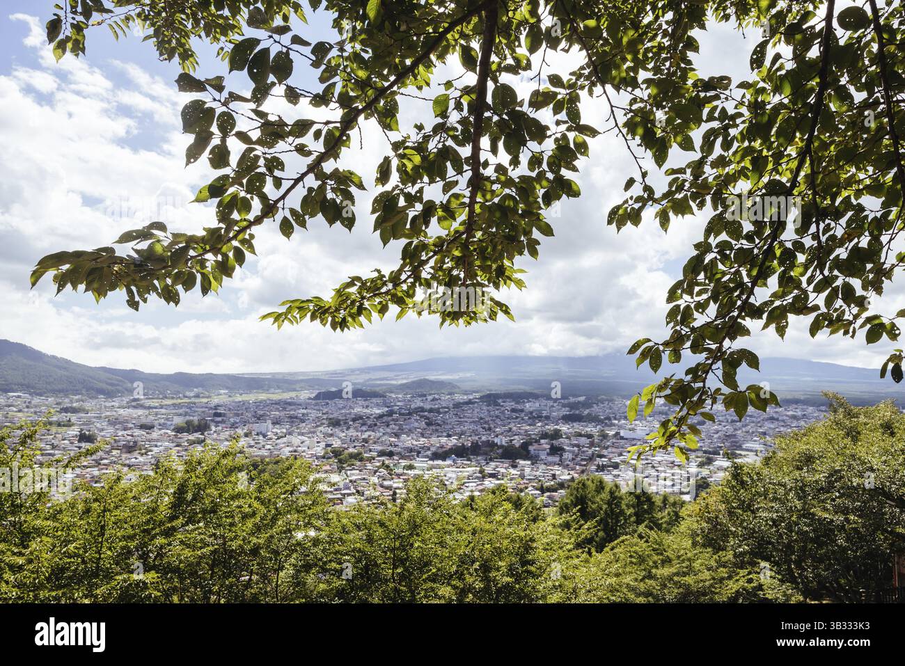 FUJIYOSHIDA CITY, JAPAN - SEPT 17TH, 2024: Arakura Fuji Sengen-jinja Shrine in Arakurayama ...