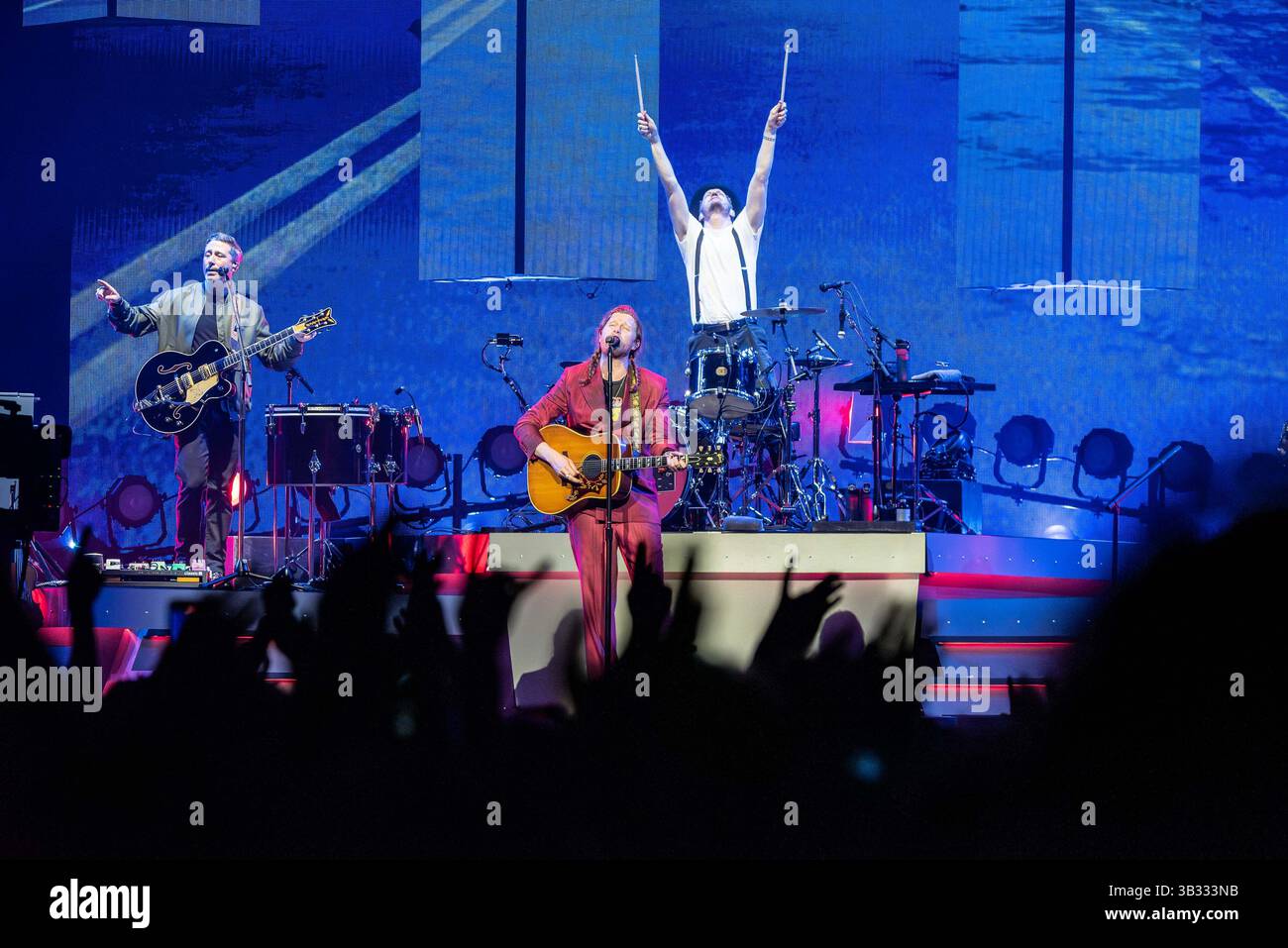 Milan, Italy. 27th Apr, 2025. Wesley Keith Schultz, Jeremiah Caleb ...