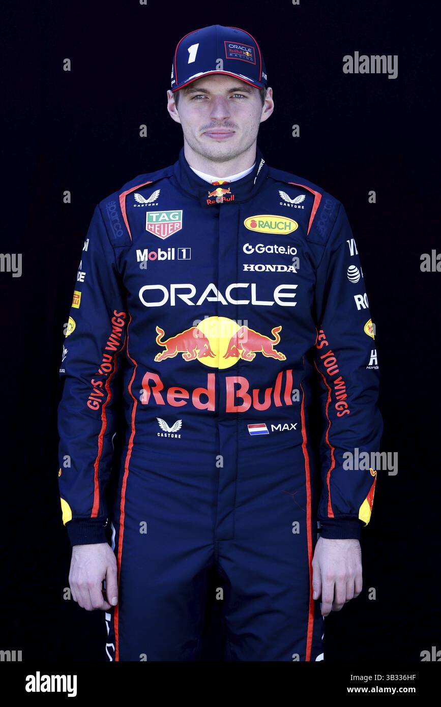 MELBOURNE, AUSTRALIA - MARCH 13: Max Verstappen of the Netherlands and ...