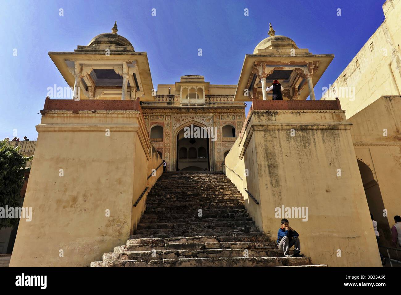 Fort Amber, Amber, near Jaipur, Rajasthan, North India, India, Asia ...