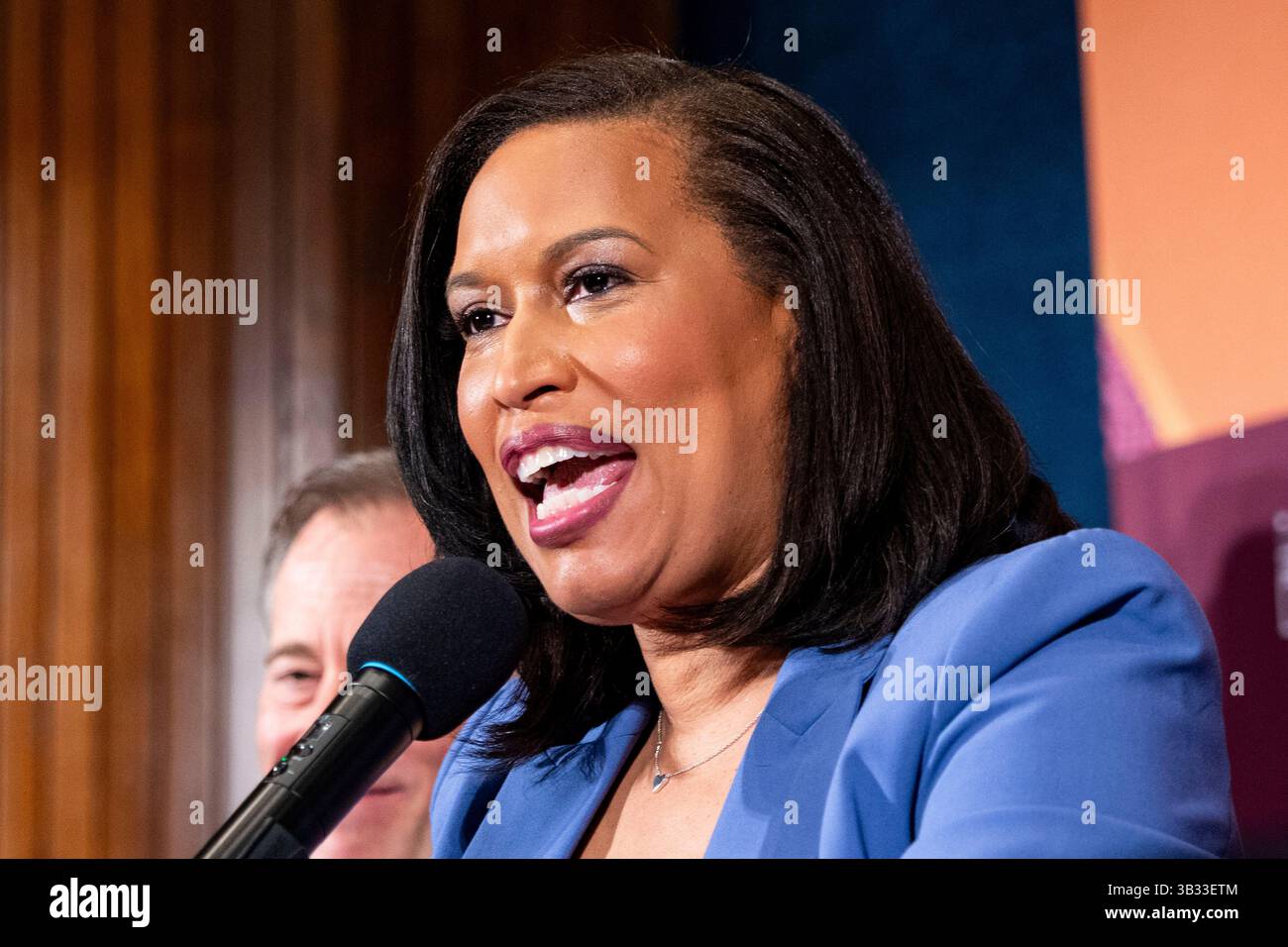 Washington, United States. 28th Apr, 2025. Washington DC Mayor Muriel ...