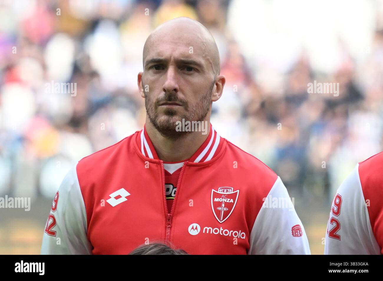 Torino, Italia. 27th Apr, 2025. AC Monza's Luca Caldirola during thirty ...