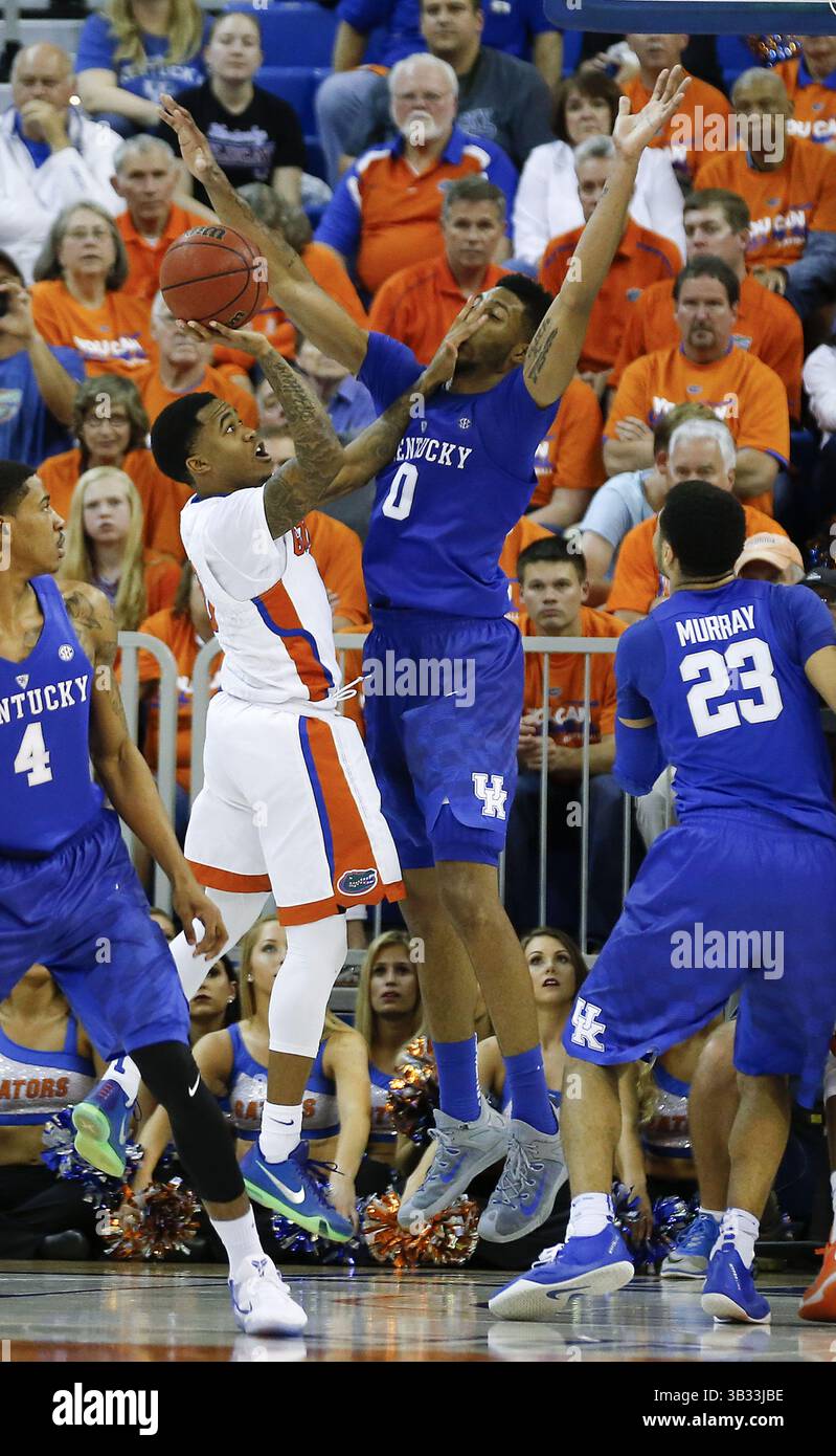 Florida gators guard kasey hill 0 hi-res stock photography and images ...