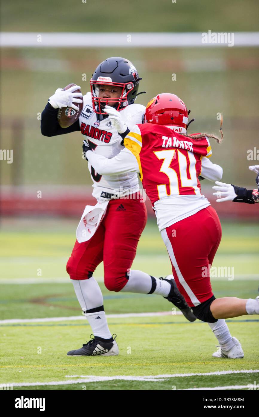 Kansas City, MO, USA. 19th Apr, 2025. Denver defensive back/wide ...