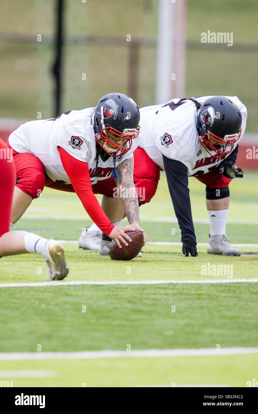 Kansas City, MO, USA. 19th Apr, 2025. Denver center/offensive guard ...