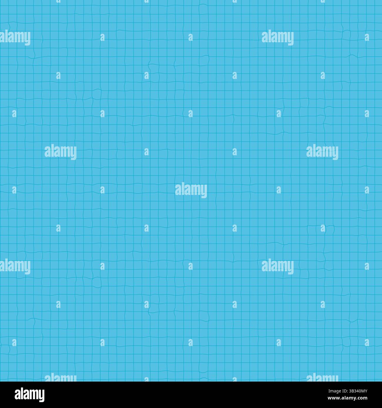 Check seamless pattern in light blue shades. Hand drawn grid background ...