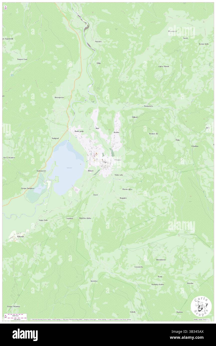 Plav map Cut Out Stock Images & Pictures - Alamy