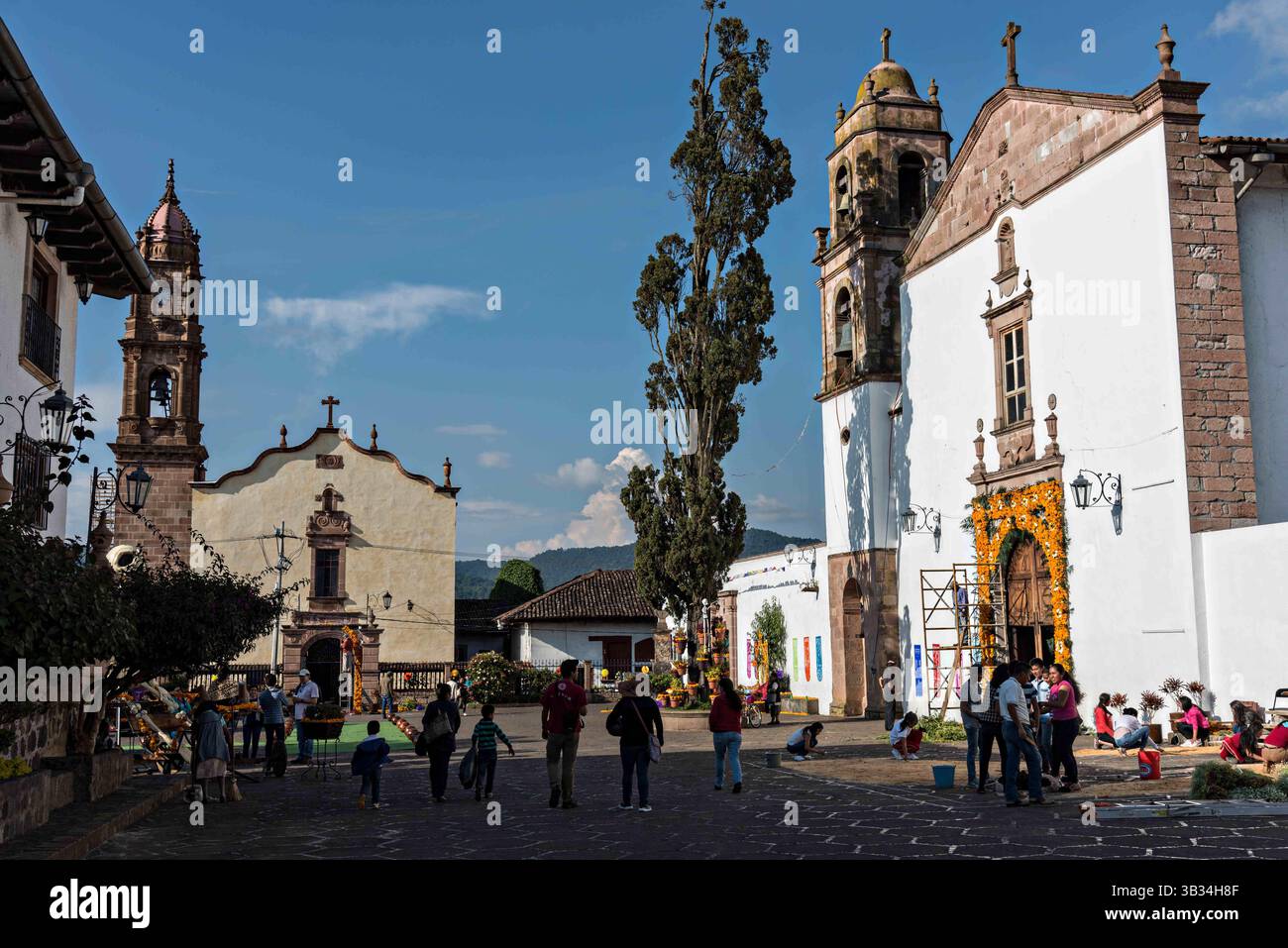 November 1, 2017 - Santa Clara Del Cobre, Michoacan, Mexico - The ...