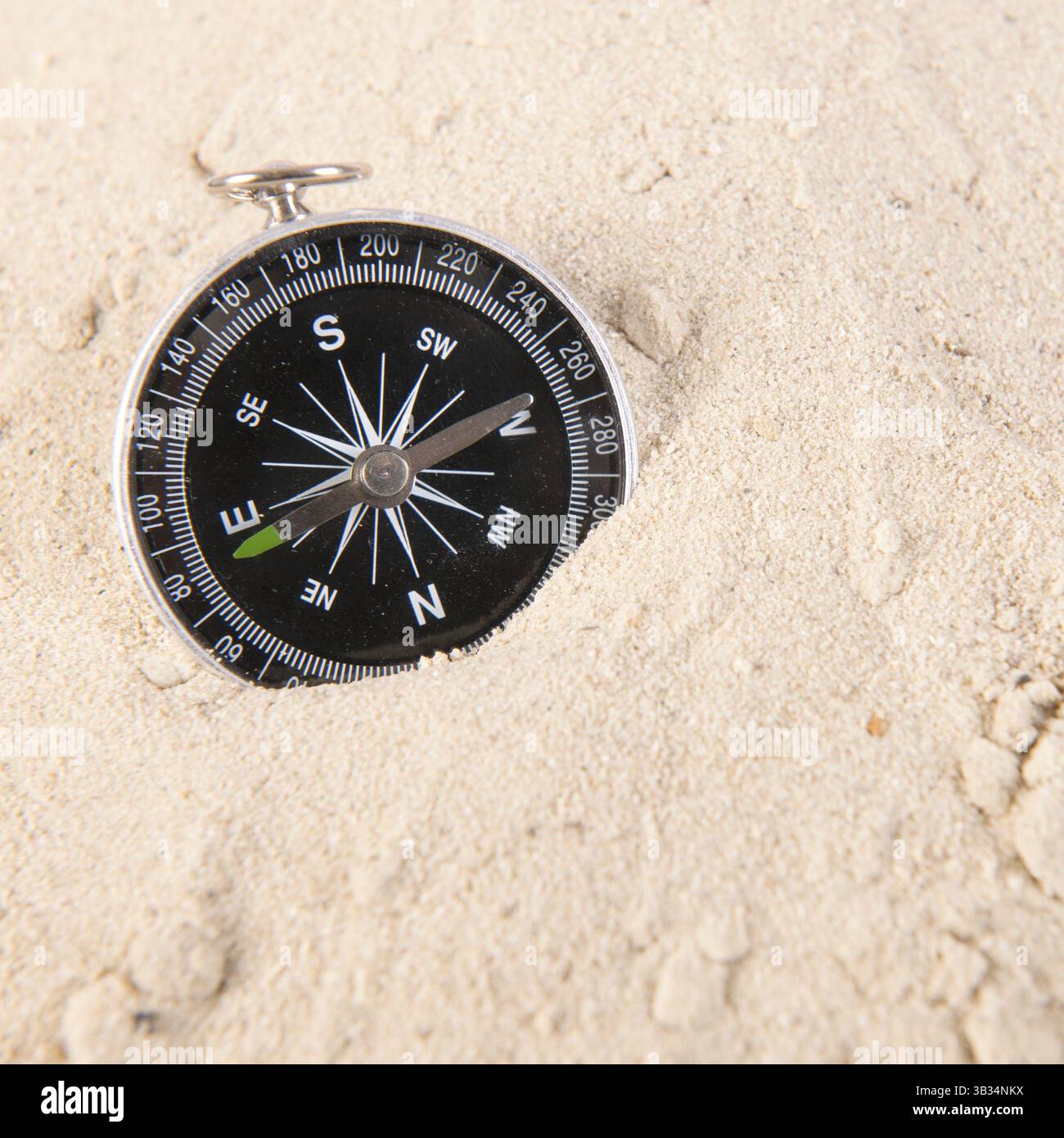 Navigation with compass while travel around the world Stock Photo - Alamy