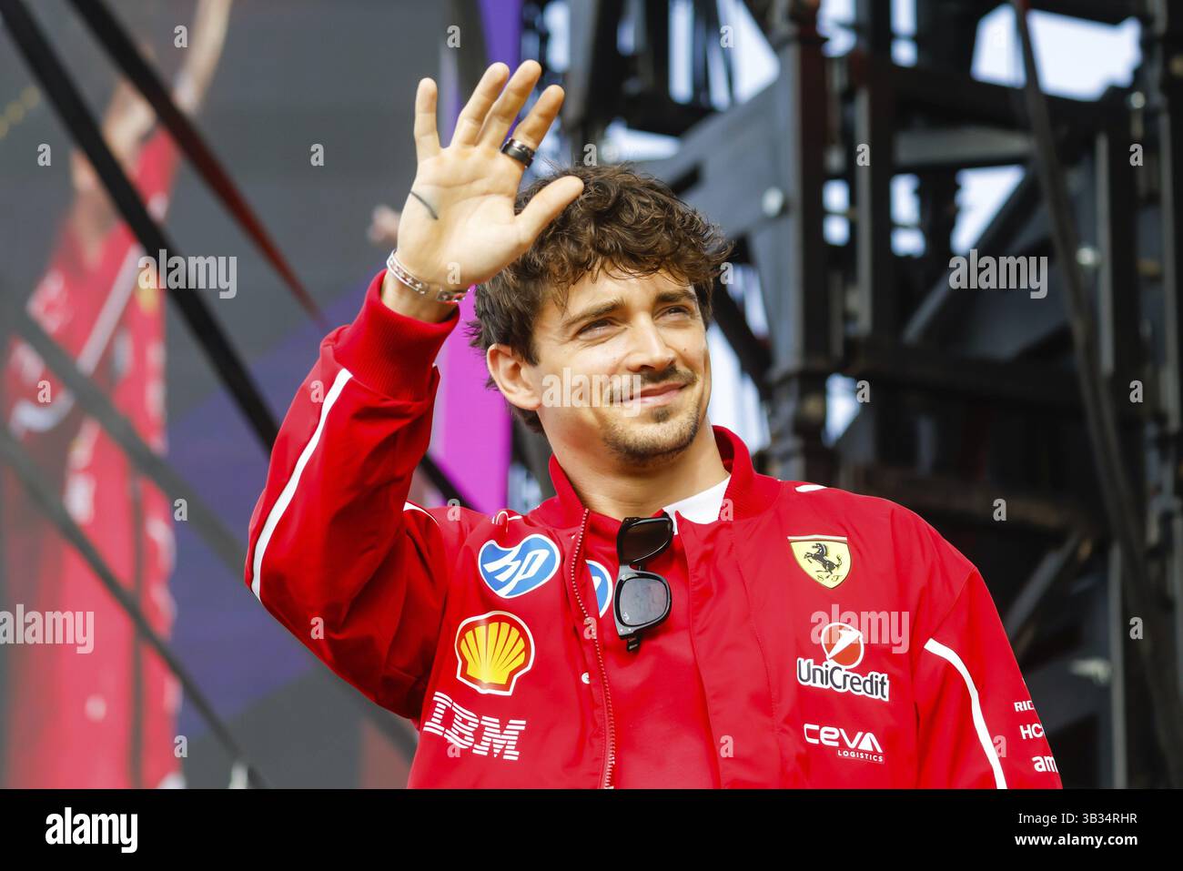 MELBOURNE, AUSTRALIA - MARCH 15: Charles Leclerc of Monaco and Scuderia ...