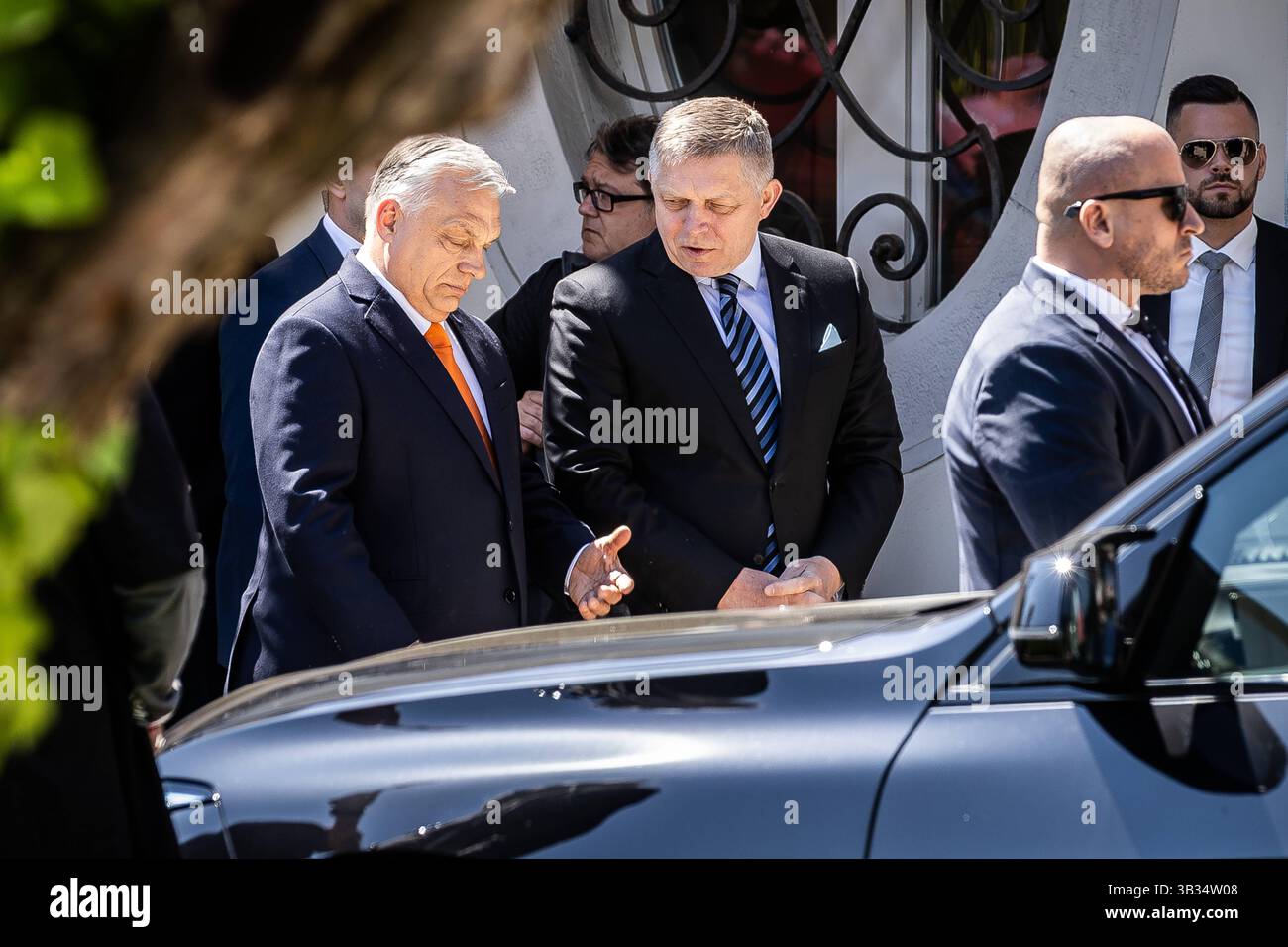 ROBERT FICO AND VIKTOR ORBAN MEETING IN BRATISLAVA Hungarian Prime ...