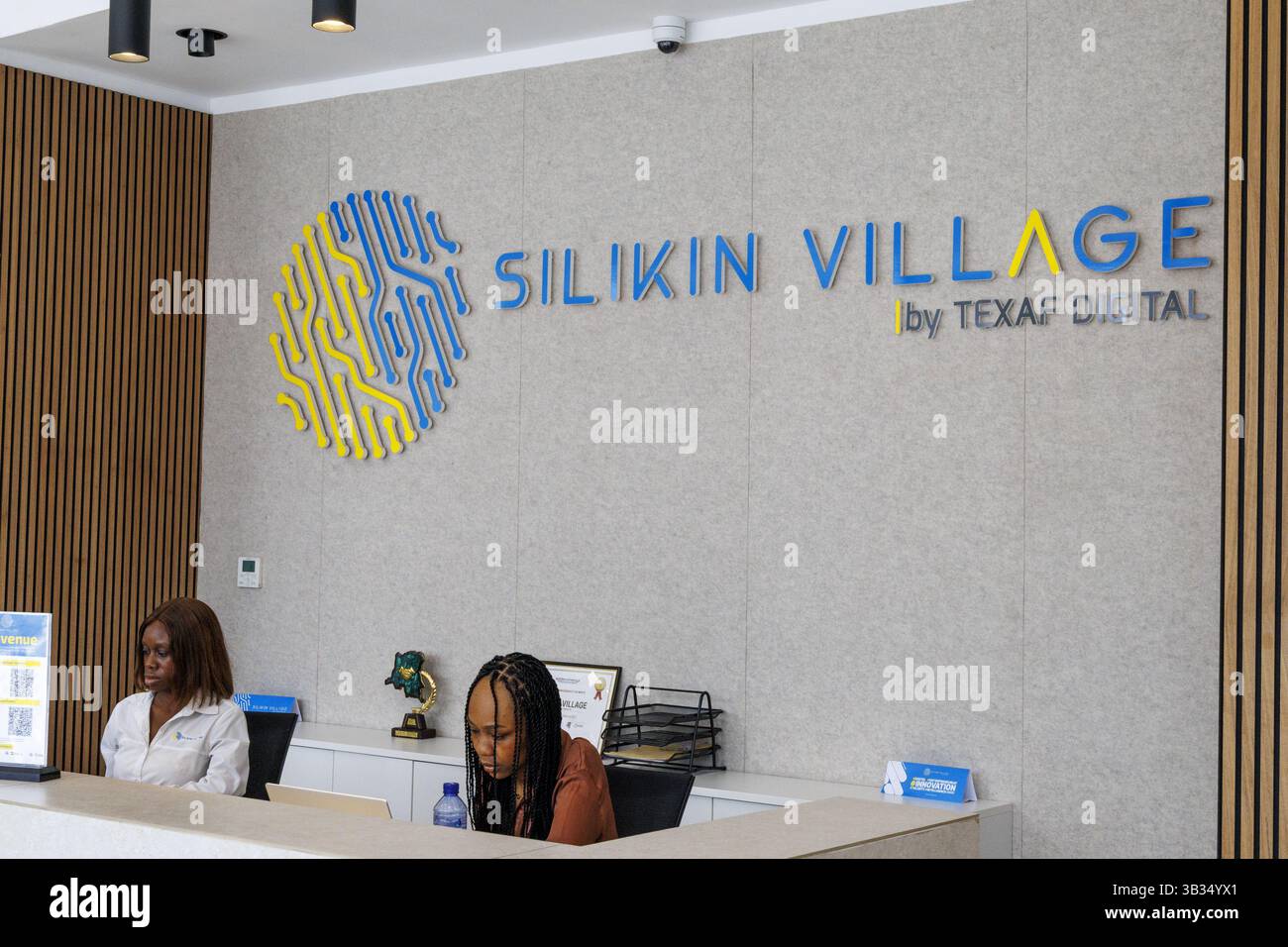 Kinshasa, Congo. 28th Apr, 2025. This picture is taken during a visit ...