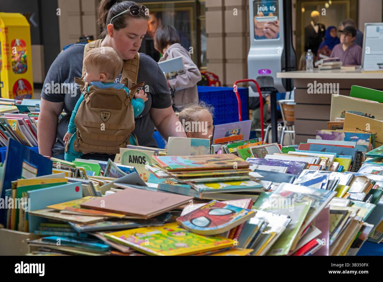 Livonia, Michigan - Bookstock, an annual used book sale, stretches ...