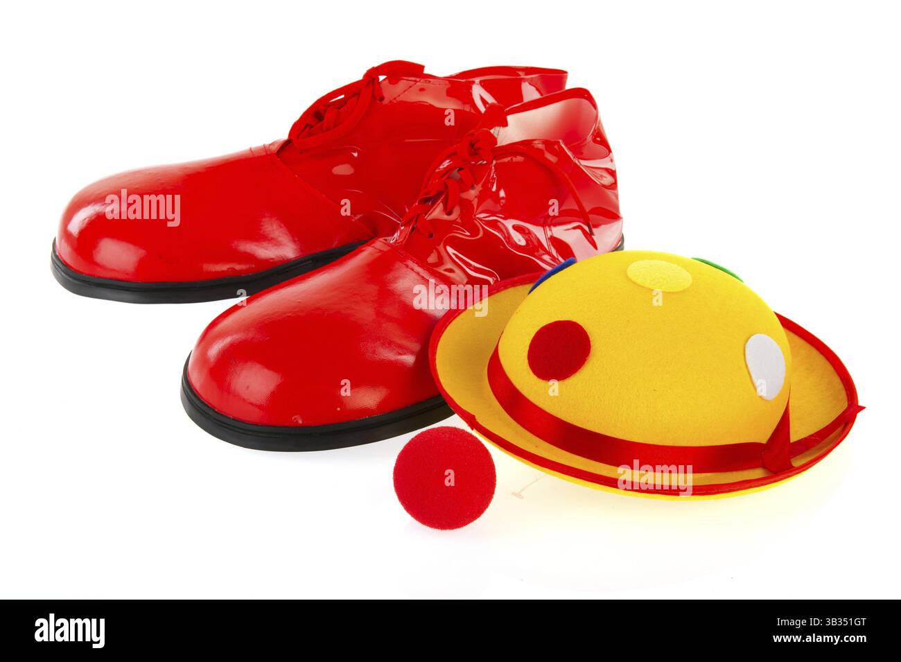 White hat red nose Cut Out Stock Images & Pictures - Alamy