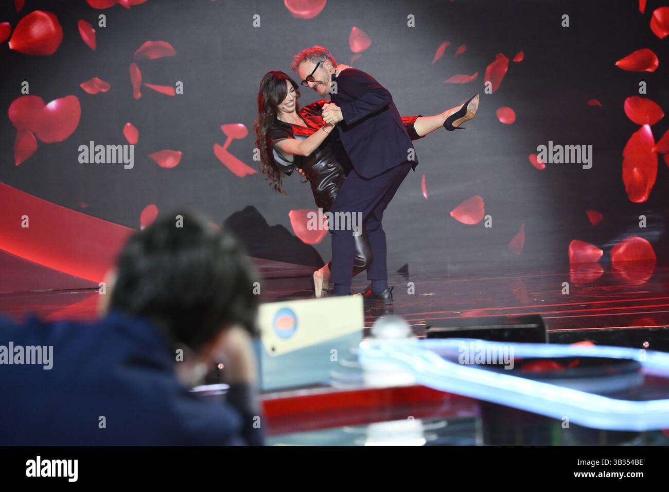 Rome, Italy. 28th Apr, 2025. Rome: Rai Studios ex Dear. Transmission of ...