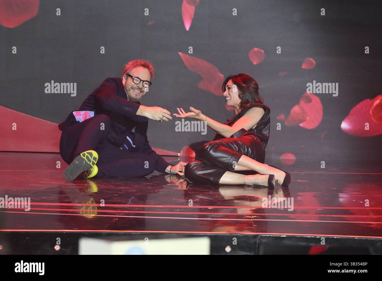 Rome, Italy. 28th Apr, 2025. Rome: Rai Studios ex Dear. Transmission of ...