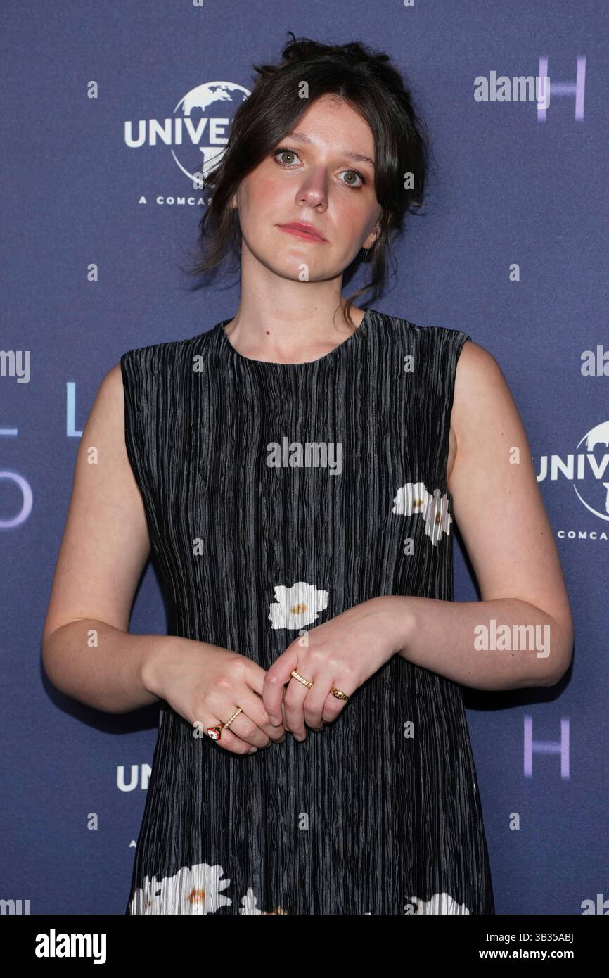 Megan McDonnell poses for photographers upon arrival at the UK Special ...