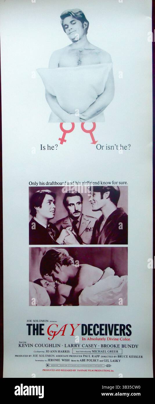 GAY DECEIVERS, THE - Original vintage movie poster Stock Photo - Alamy