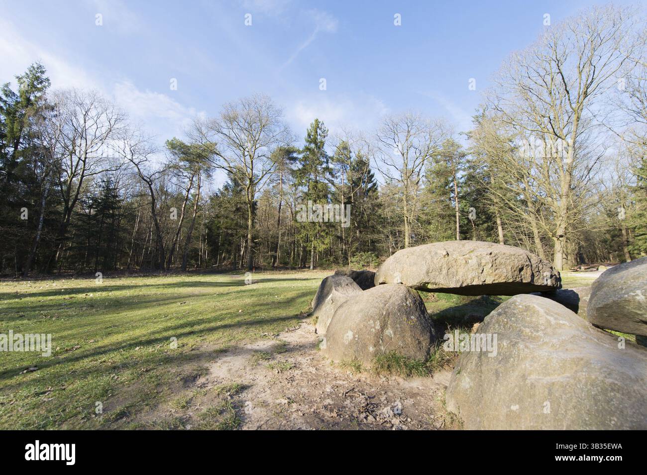 Dolmen in dutch province hi-res stock photography and images - Alamy