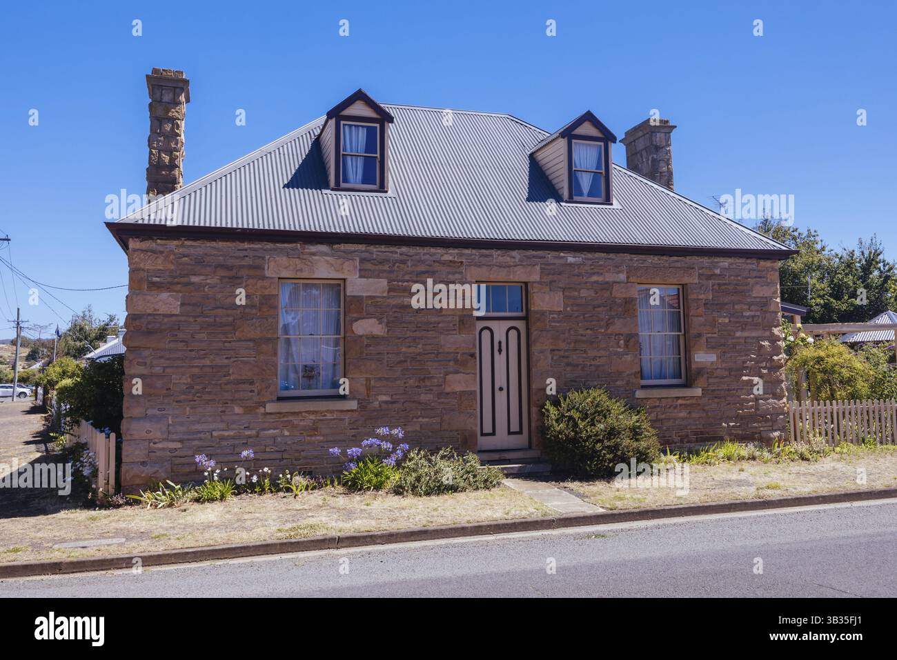 BOTHWELL, AUSTRALIA - FEBRUARY 06 2025: The rural historic town of ...