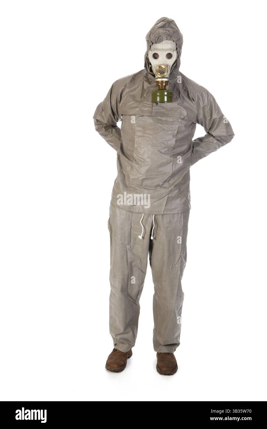 Man white mask on face Cut Out Stock Images & Pictures - Alamy