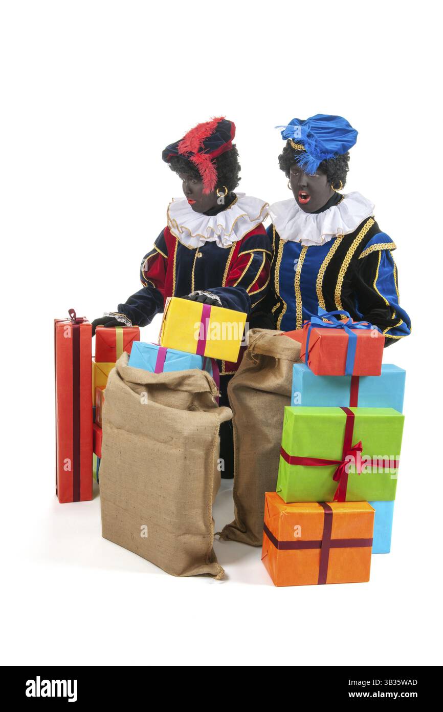 Dutch characters as black petes for typical Sinterklaas holidays with ...