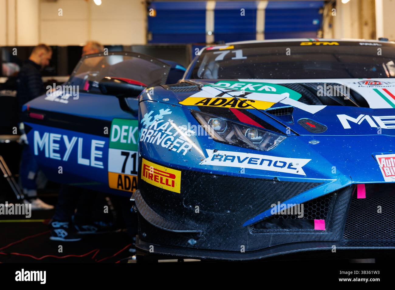 Oschersleben, Germany. 27th April, 2025. Scenic front view LAMBORGHINI ...