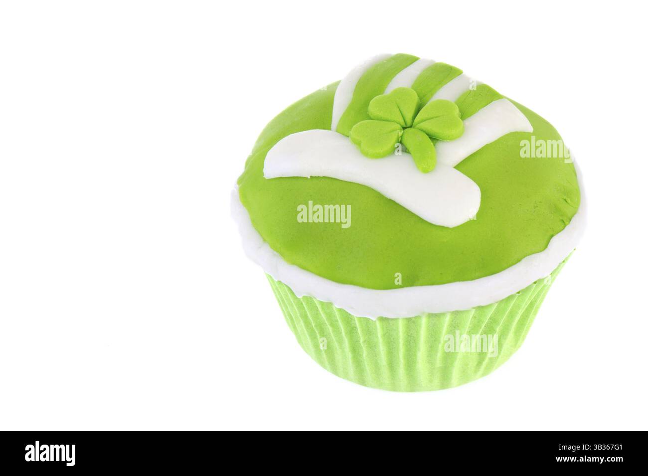 Green clovers st patricks Cut Out Stock Images & Pictures - Alamy