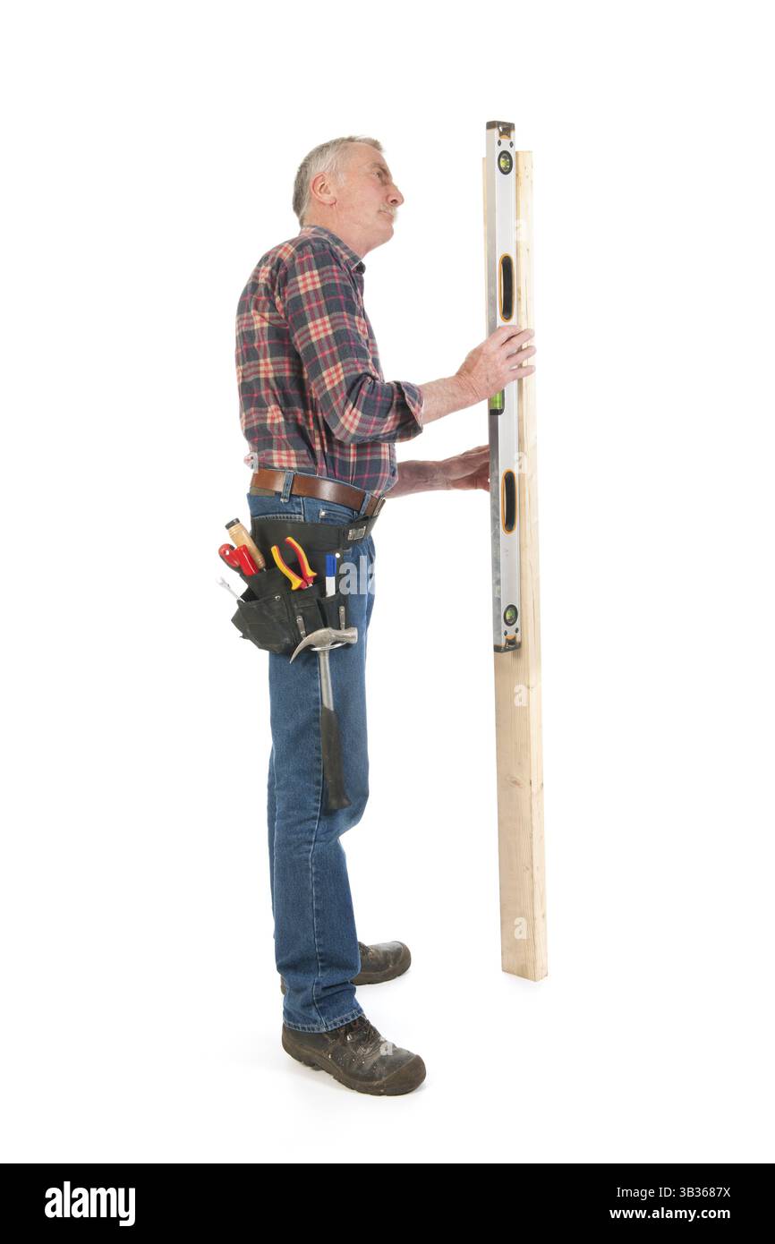 Working with elderly Cut Out Stock Images & Pictures - Alamy