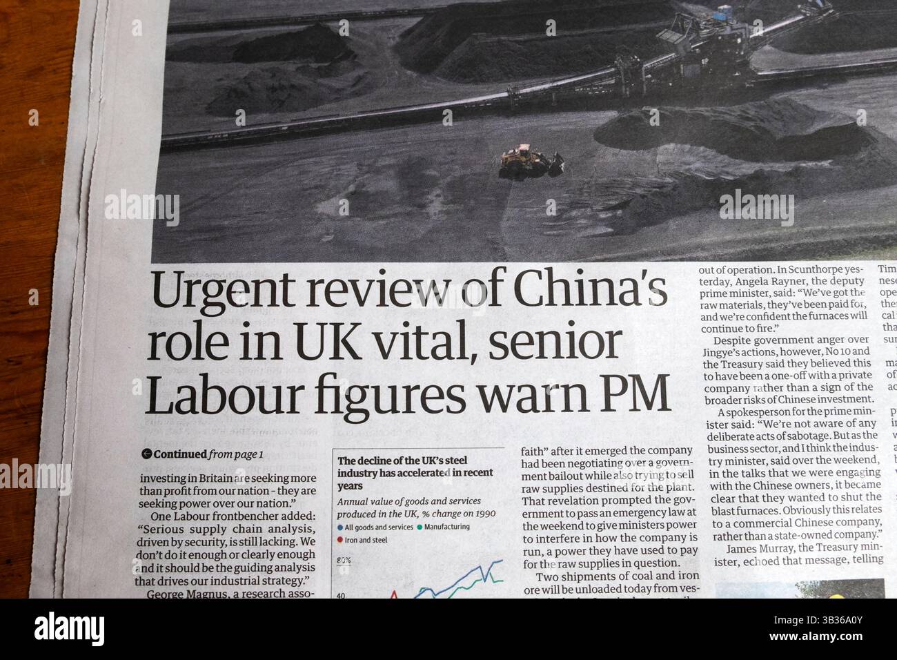 'Urgent review of China's role in UK vital, senior Labour figures warn ...