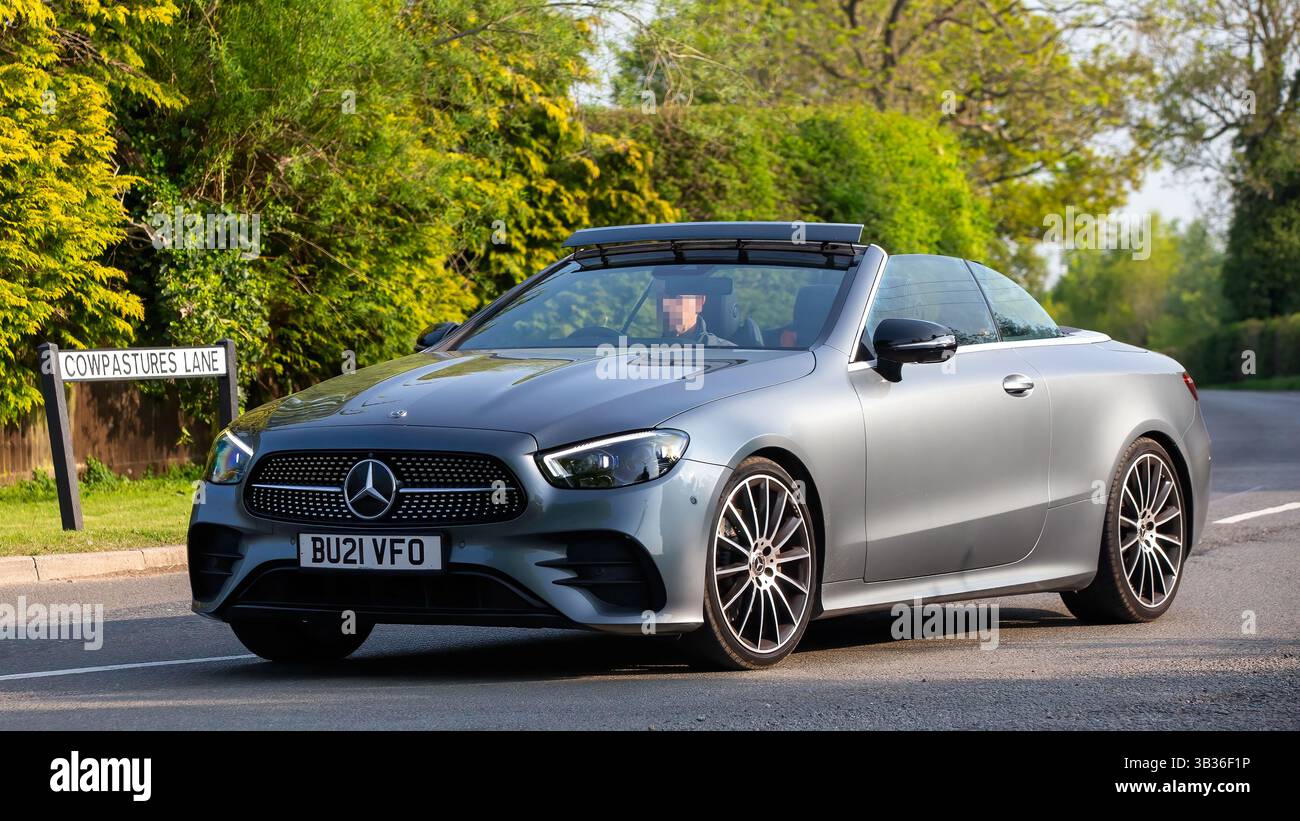 Whittlebury,Northants.,.UK - April 27th 2025: Mercedes Benz e 220 amg ...