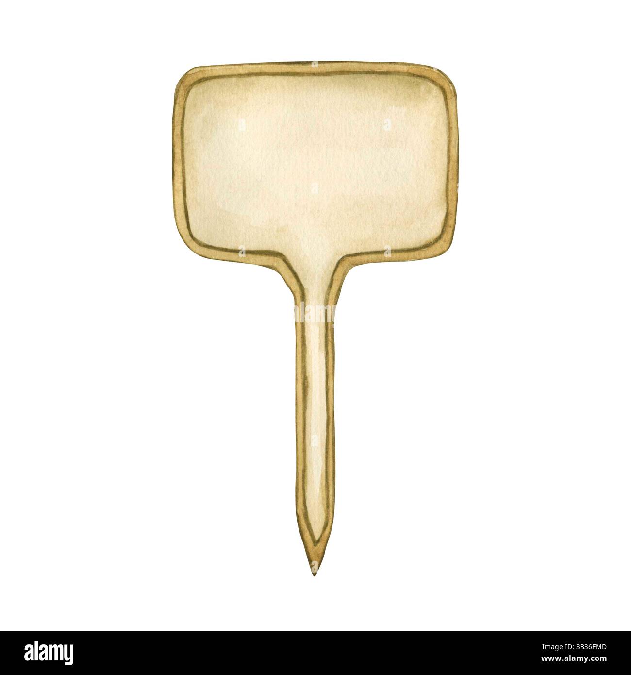 Rectangular garden Plant Marker. Garden plaques for plant names ...