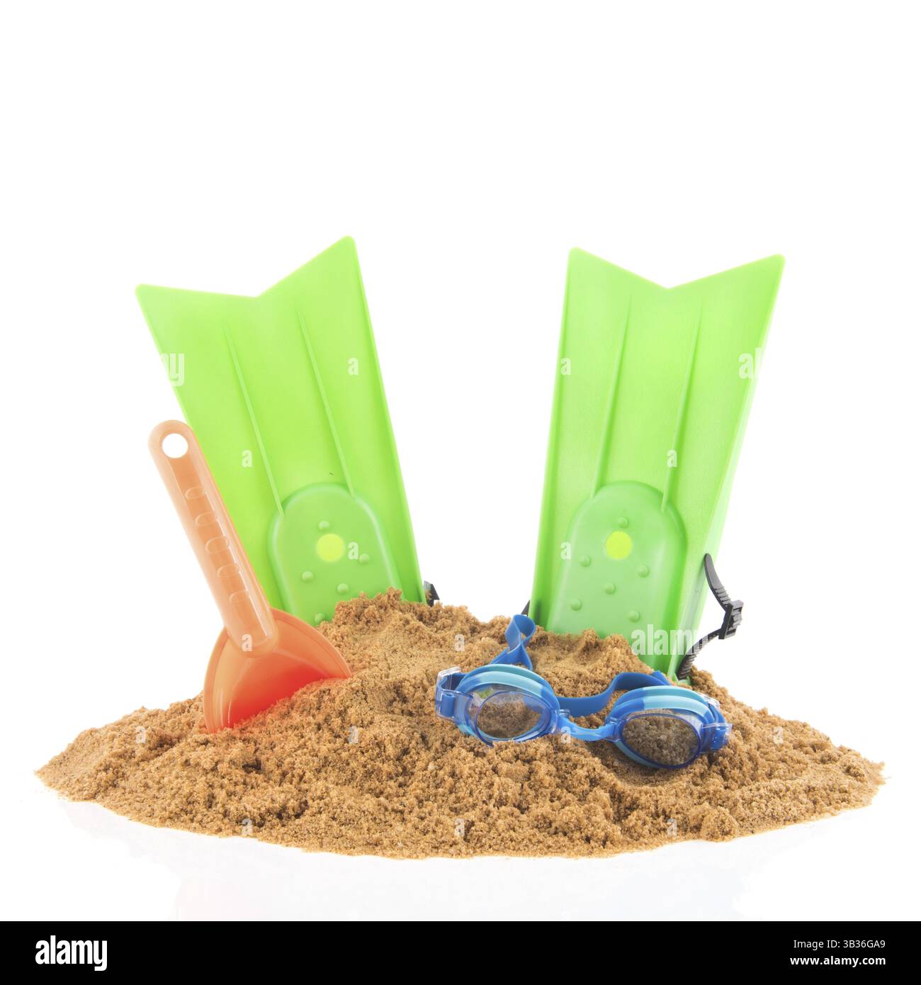 Activities on the beach Cut Out Stock Images & Pictures - Alamy