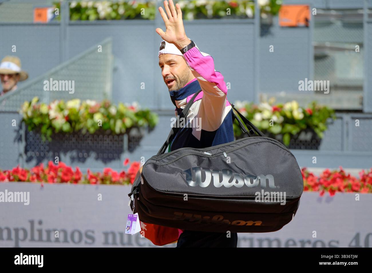 Madrid, Spain. 28th Apr, 2025. Tennis ATP: Mutua Madrid Open tennis ATP ...