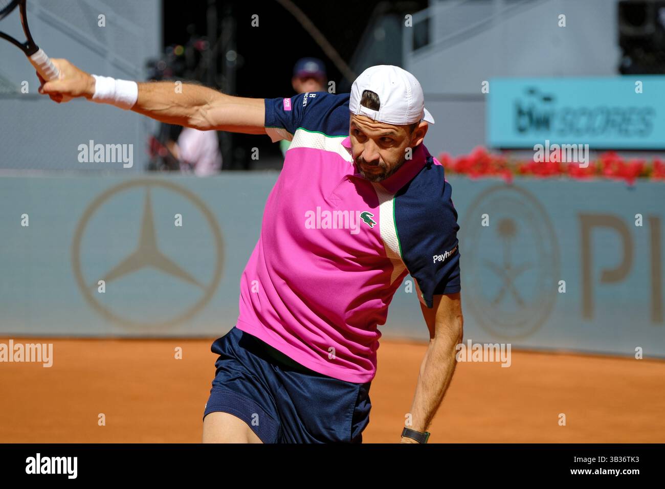 Madrid, Spain. 28th Apr, 2025. Tennis ATP: Mutua Madrid Open tennis ATP ...